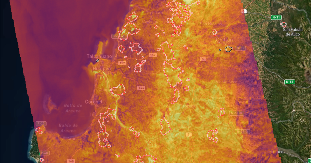 OroraTech & ARAUCO: Battling Devastating Fires in Chile – Blogs – Orora ...
